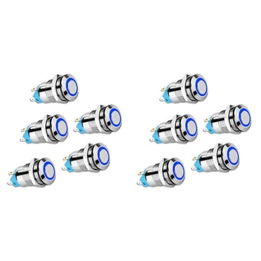 Blue Sea Systems 4230-BSS Push Button Switch Label Kit - Walmart.com