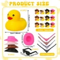 sixwipe 12 Pack Cowboy Rubber Ducks, Small Rubber Ducks Bulk for Bath ...