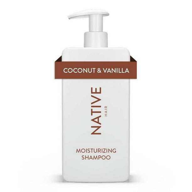 Native Moisturizing Shampoo, Coconut & Vanilla, Sulfate & Paraben Free ...
