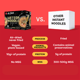 A-Sha Meteor Noodle, 3.5 Ounce, Pack of 12 with Danzai Sauce - Walmart.com