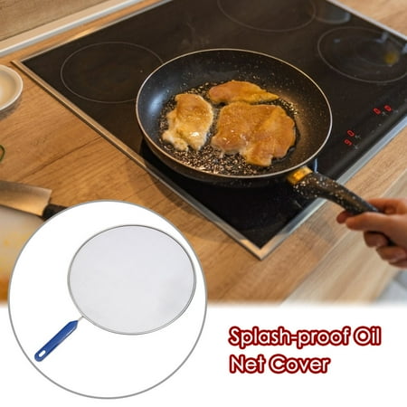 AIHOME Stainless Steel Splash Screen with ABS handle Anti-splatter ...