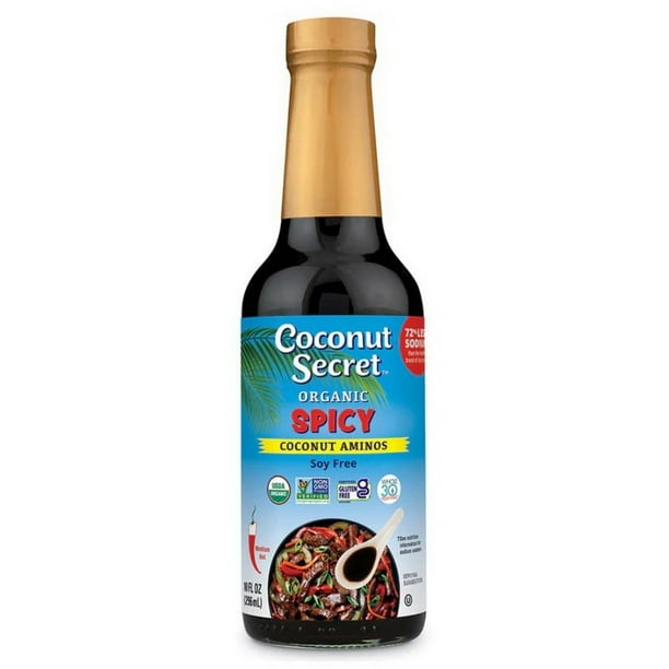 Coconut Secret Spicy Coconut Aminos 10 oz. - Walmart.com