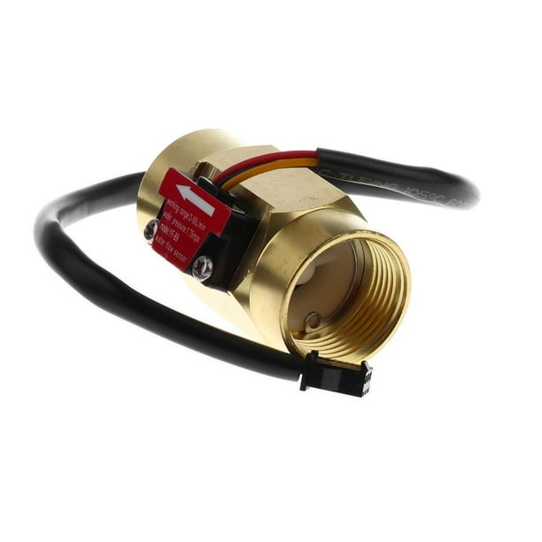 30cm G3/4'' Hall Effect Liquid Water Flow Sensor Switch Meter - Walmart.ca