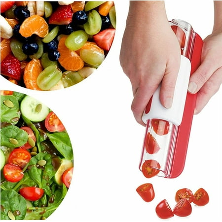 HISRFO 1 Pack Tomato Grape Slicer Cherry Blueberry Slicer Fruit ...