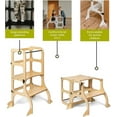 Ette Tete STEP'n'SIT® • Montessori Helper Tower - Table • Convertible ...