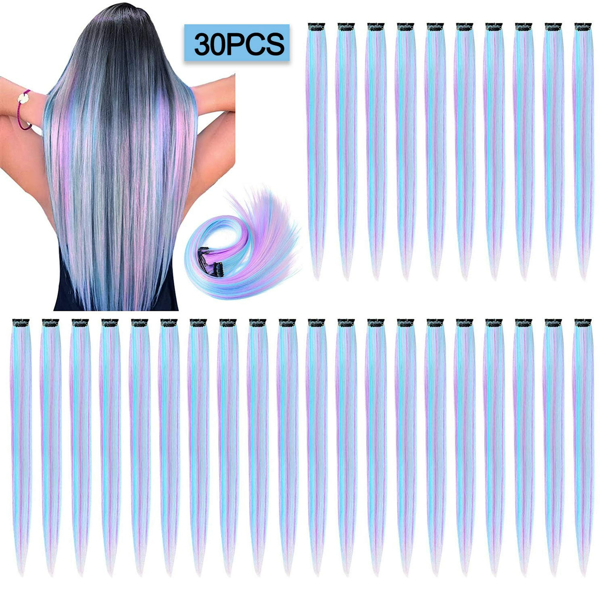 Pastel Pink Ombre Hair Extensions
