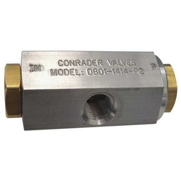 110-135 PSI Air Compressor Pilot Check Valve Unloader 3/8" FNPT Inlet ...