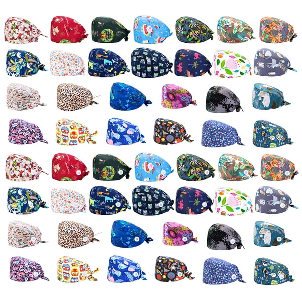 tredstone Operating Hats Nurses Gourd-shaped Long-time Service Pure ...