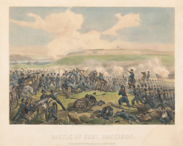 Print: Battle Of Fort Donelson - Walmart.com