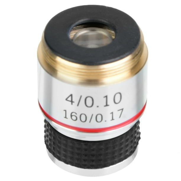 Biological Microscope Achromatic Objectives,4X 185 Biological ...