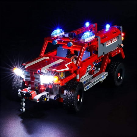 Briksmax Led Lighting Kit for Technic First Responder - Compatible with ...