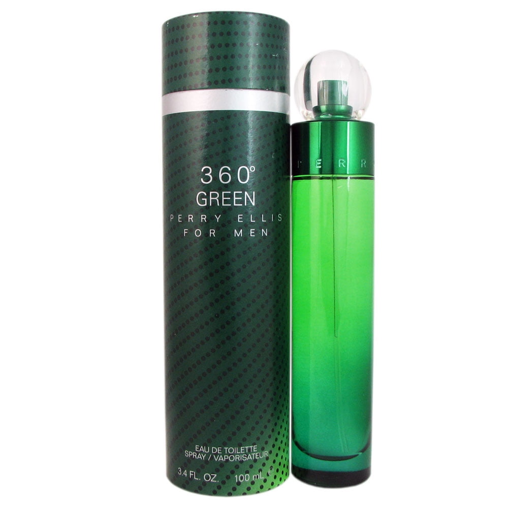 Perry Ellis - 360 Green Men by Perry Ellis 3.4 oz EDT Spray - Walmart ...