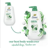 Dove Body Wash for Women Moisturizing Invigorate Aloe Eucalyptus 30.6 ...