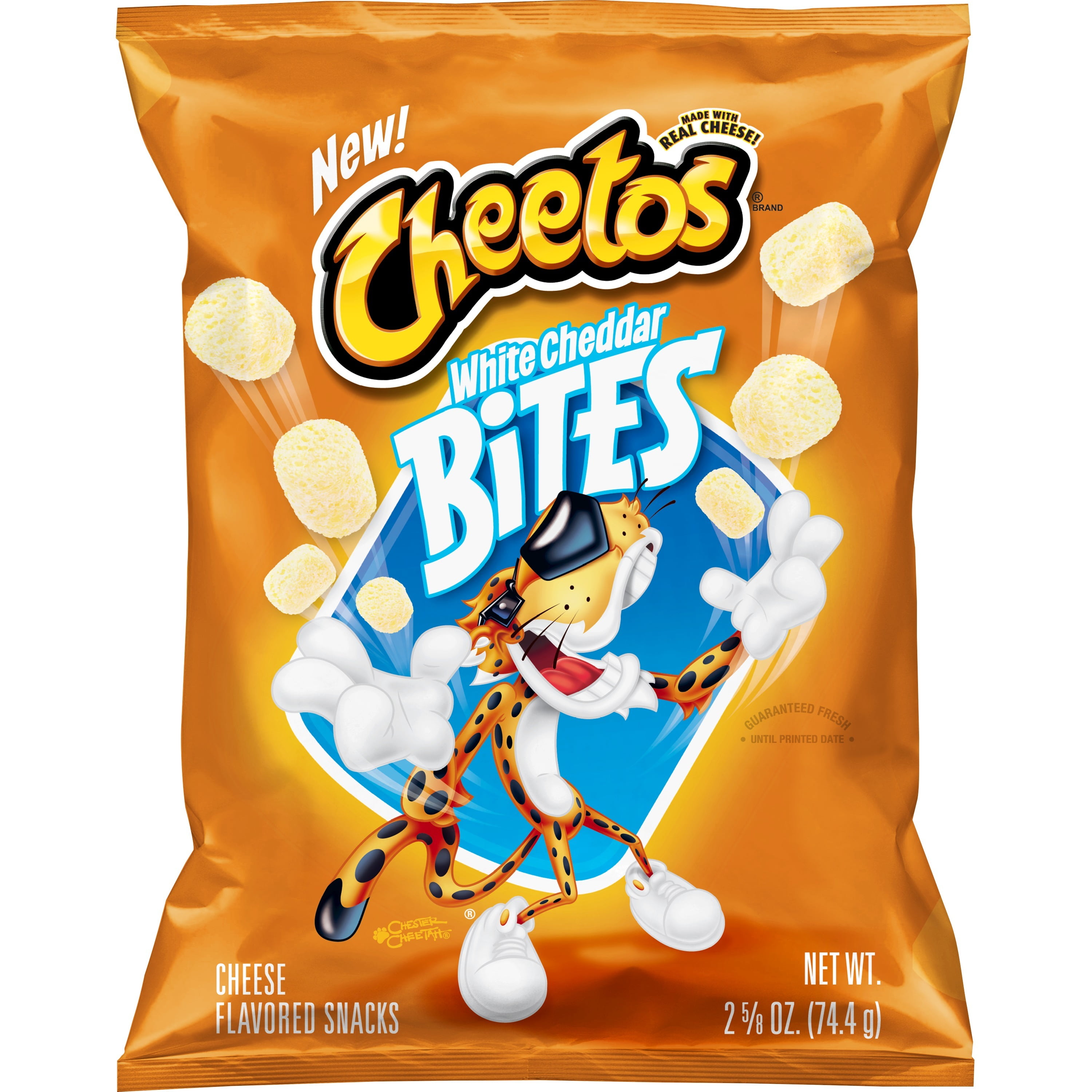 Cheetos White Cheddar Bites Cheese Snacks, 2.62 oz – Walmart Inventory ...