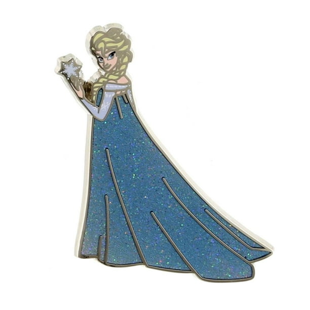 Disney - Disney Parks Frozen Glitter Elsa Pin New with Card - Walmart ...