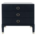 Safavieh Lorna 3-Drawer Contemporary Night Stand - Walmart.com Safavieh Lorna 3-Drawer Contemporary Night Stand - Walmart.com