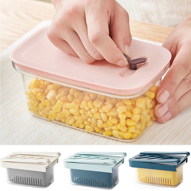 Vnanda Fit & Fresh Divided Glass Containers with Locking Lids, Glass ...