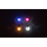 Tail Light LED Circular Collar Charm, Multiple Colors Available ...