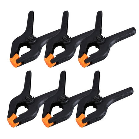 SICED Plastic Spring Clamp Set, 8 Pieces, Opening up to 32mm, Clamping ...