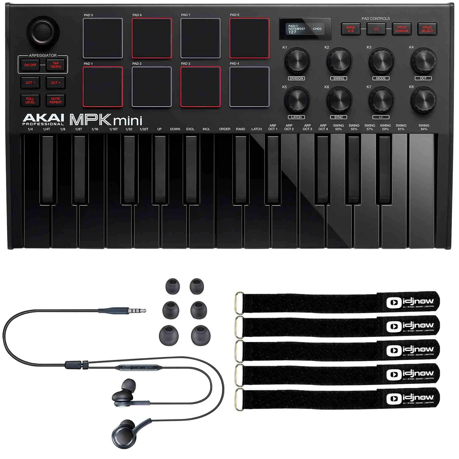 MPK Mini MK3 25-Key USB Keyboard & Pad Controller Black, Software ...