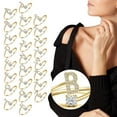 Tkrady Jewelry Personalized Gold Bold Initial Letter Open Ring ...