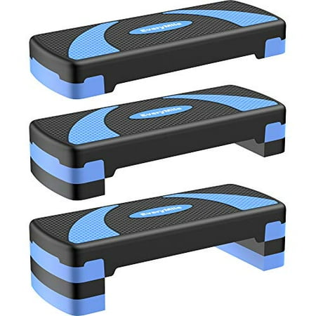 EVERYMILE Workout Aerobic Stepper, 4? 6? 8? Levels Height-Adjustable ...