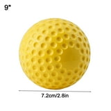 Dimpled Fielding Practice Pu Hitting Baseballs Pitching Machine ...