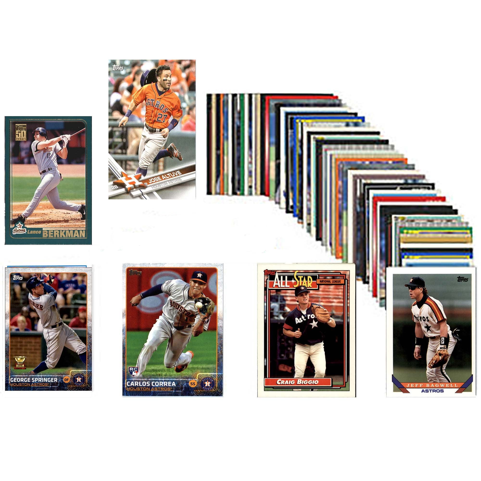 Houston Astros Trading Card 50-Count Set - Walmart.com