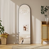 BEAUTYPEAK 59"x 16" Full Length Mirror Arched Standing Floor Mirror ...