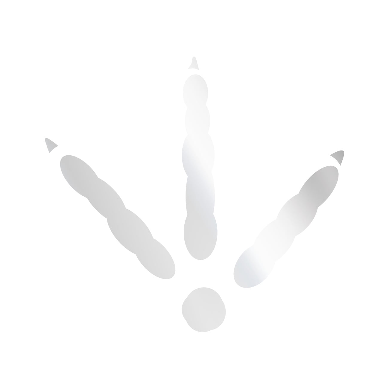 Turkey Tracks Sticker Decal Die Cut - Self Adhesive Vinyl ...