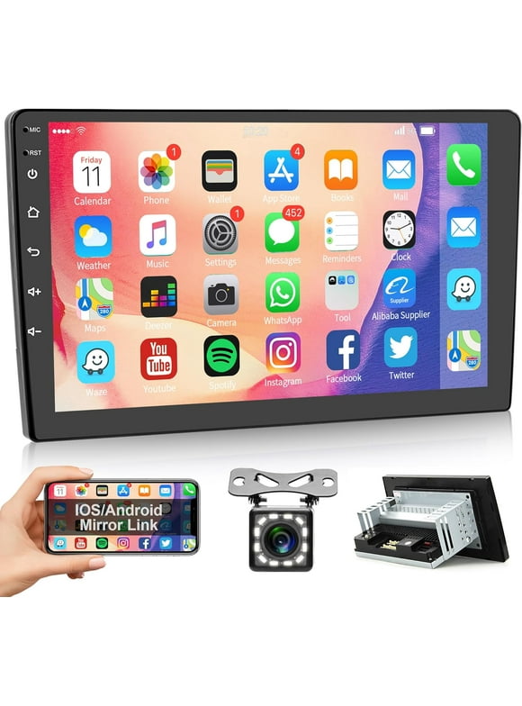 Single Din Touch Screen Car Stereos in Single Din Car Stereos - Walmart.com