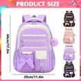 Bowknot Lightweight Backpack Water-Resistant Large Capacity Daypack for ...