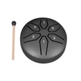 Easy To Play Steel Tongue Drum With 6 Precisely Tuned Notes 3 Inch ...