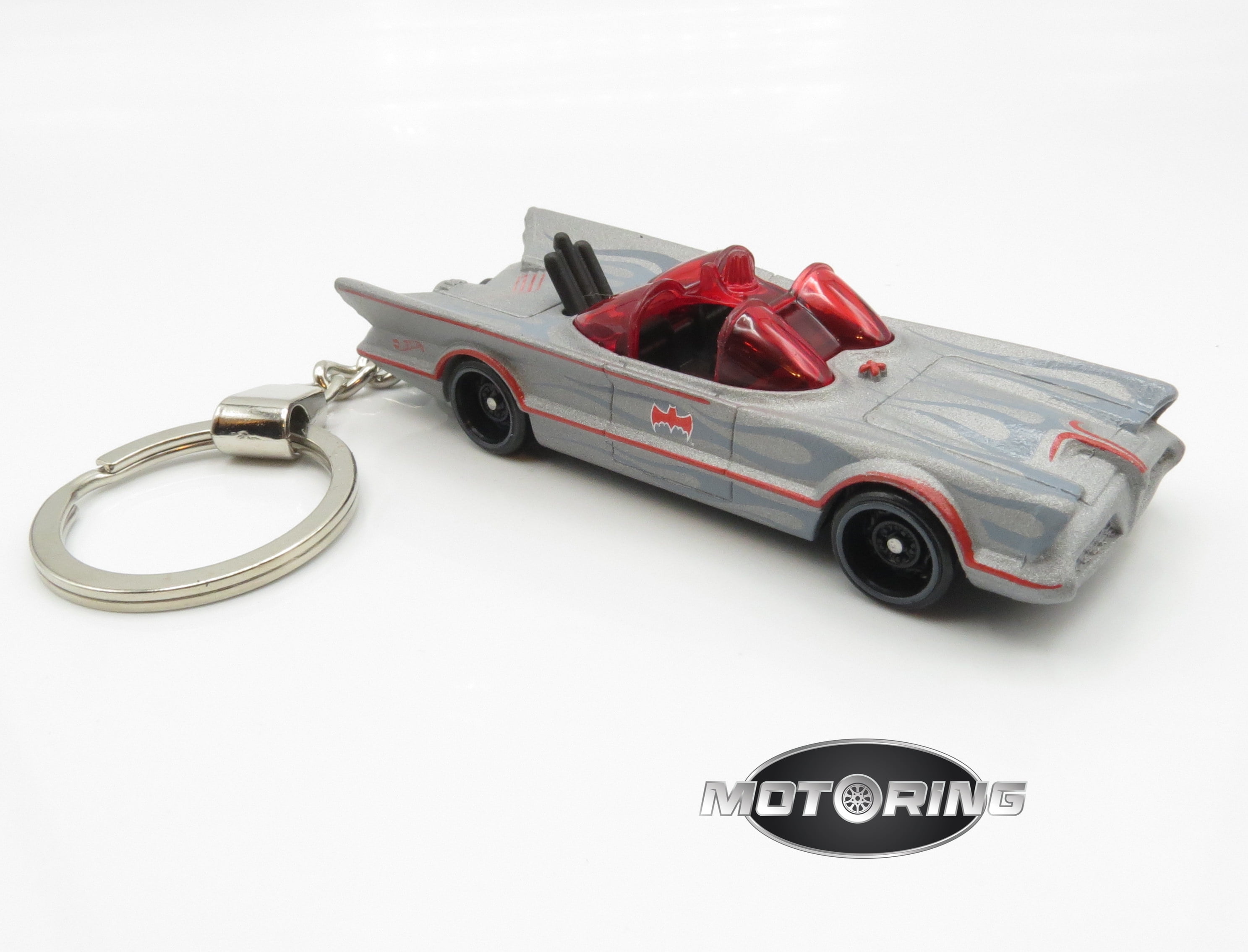 Batmobile DC Comics Batman Car Rare Novelty Keychain 1:64 Diecast ...