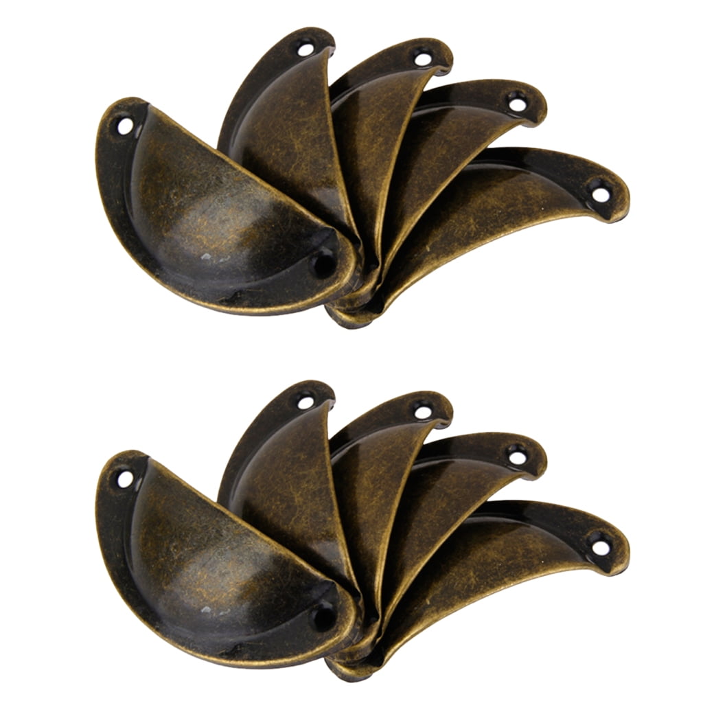 Click here for Rongfmy 10pcs Retro Half Round Pull Handle W/ Scre... prices