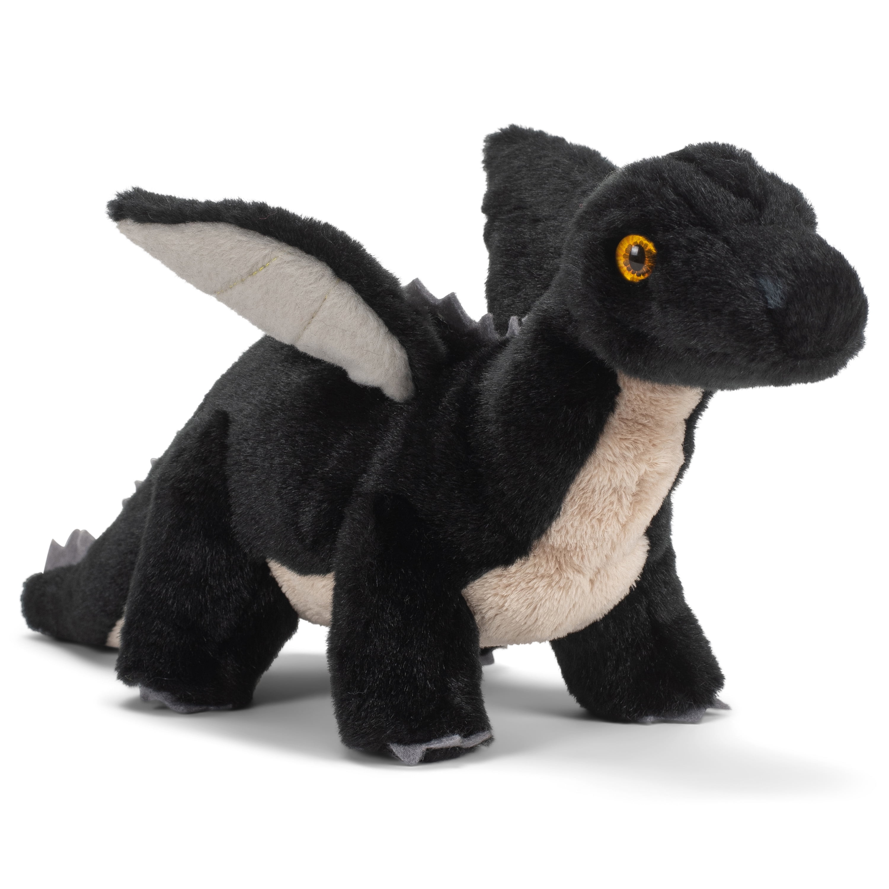 DEMDACO Dragon Mythical Creature Midnight Black 12 inch Children's Soft ...