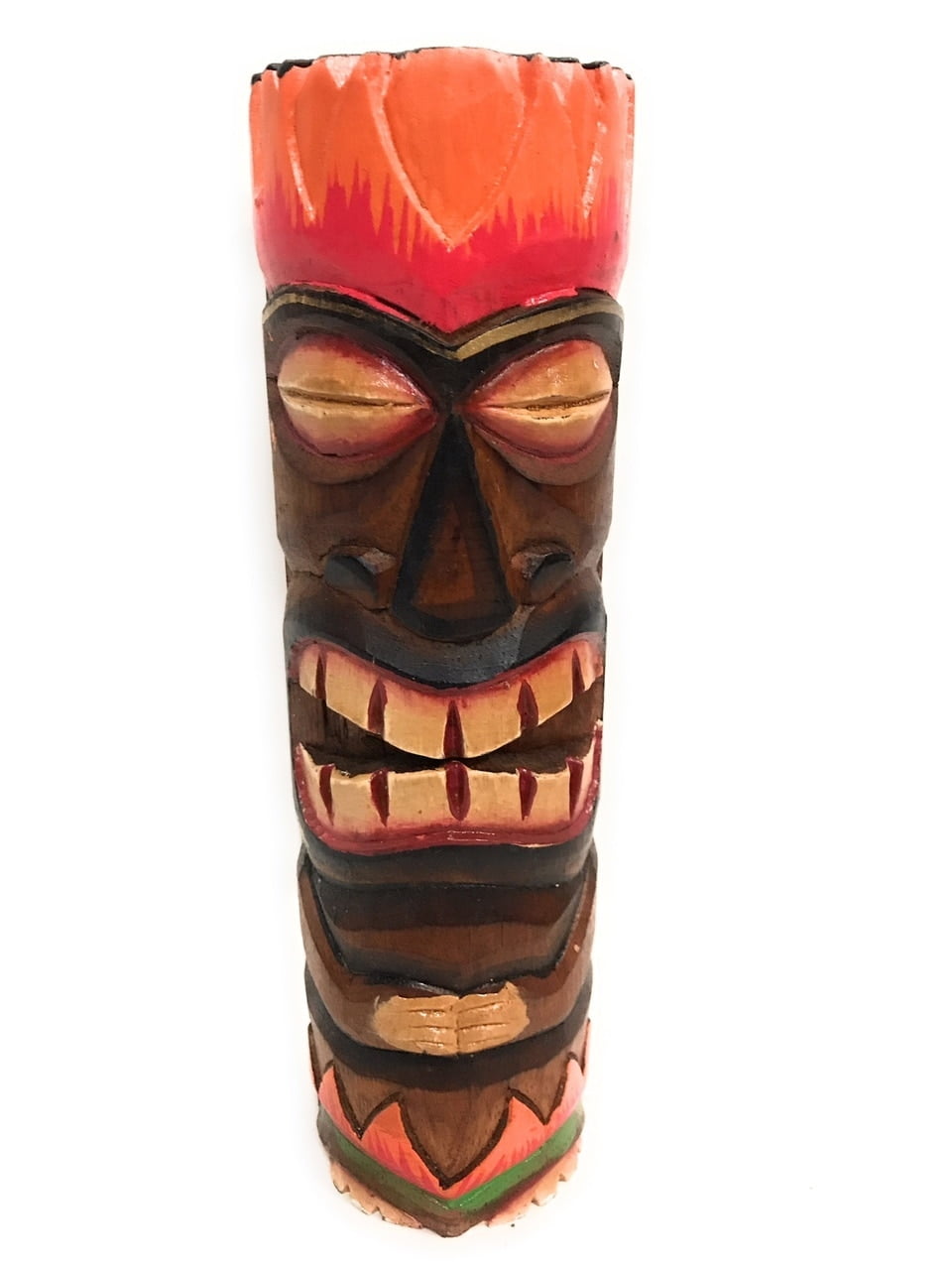 Art Objects Hand Carved Big Chief Tiki Totem 6 #dpt5330f Sculpture Art ...