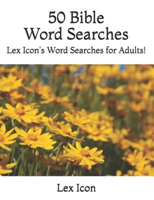 Pre-Owned 50 Bible Word Searches: Lex Icon's Word Searches for Adults ...