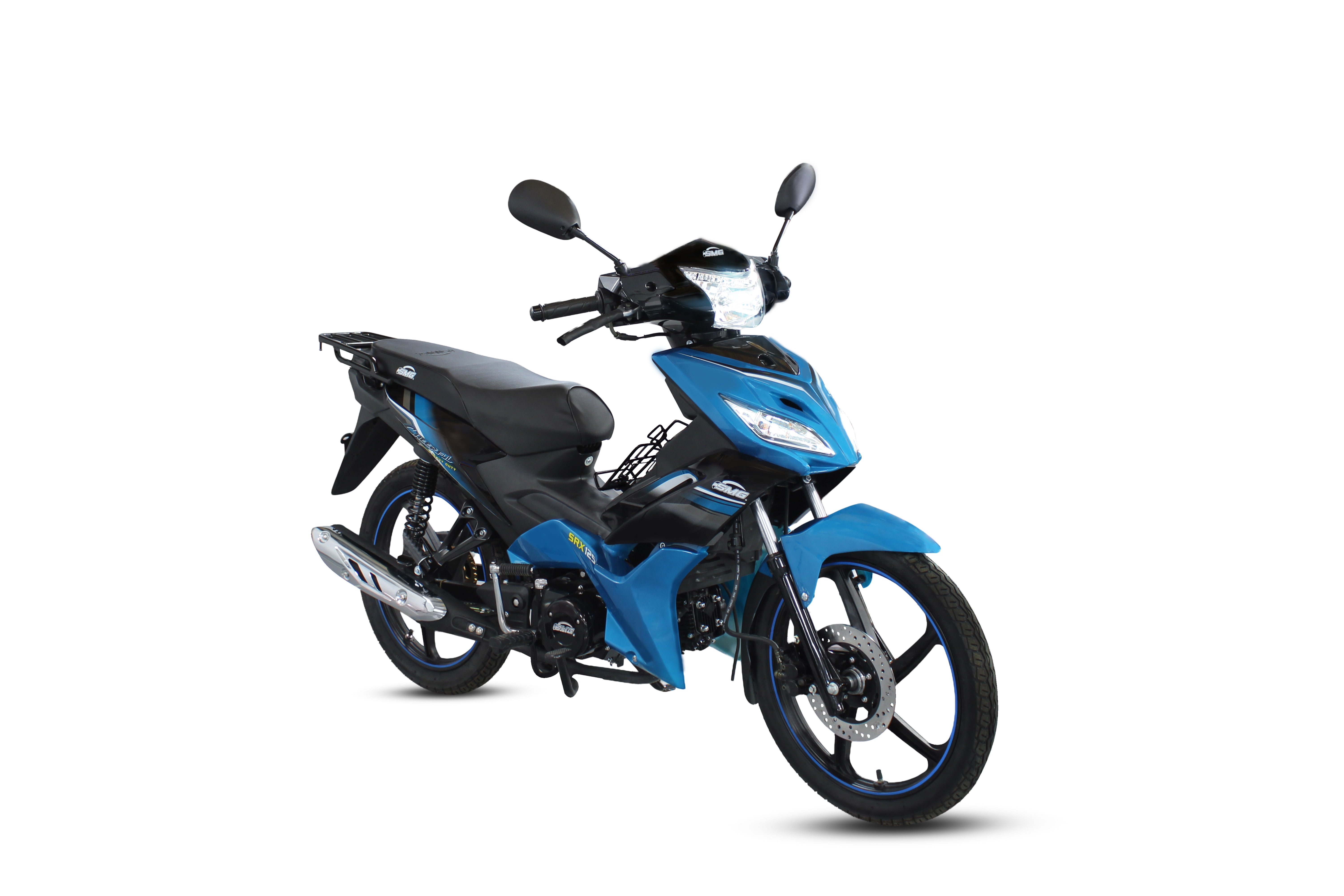 SMG SRX125 Motocicleta Nueva Semiautomática Motor 125 CC Azul | Bodega ...