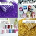 eFavormart Gold Extra Fine Glitter for Arts Crafts Wedding Party ...