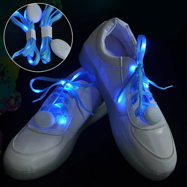 FlashingBlinkyLights Light Up LED Shoelaces for Night Runs - Walmart.com