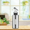 Oil Dispenser Bottle, Olive Oil Dispenser Bottles, Clear 304 Stainless Steel Cooking Seasoning ...