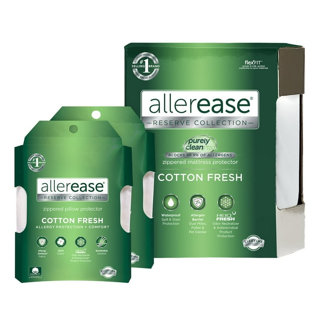 AllerEase Cotton Fresh Bundle, Assorted Sizes - Samsclub.com