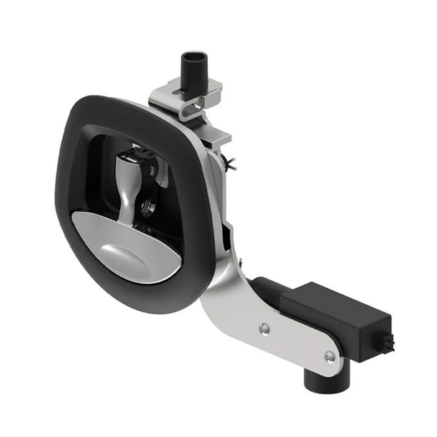 tredstone 12V Power Operated Black Recessed Folding T Lock Black Power ...