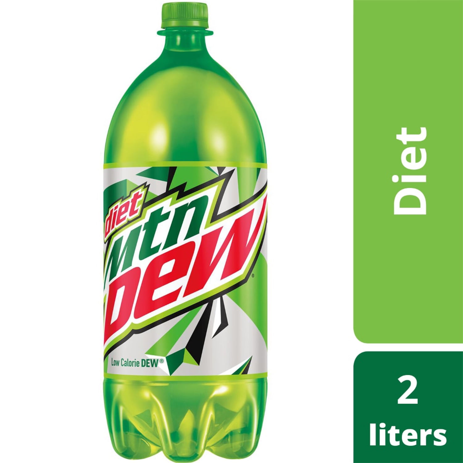 Diet Mountain Dew Citrus Soda Pop, 2 Liter Bottle - Walmart.com