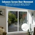 KC Hardware Vinyl Sliding Screen Door Track, Sliding Door Bottom Track ...