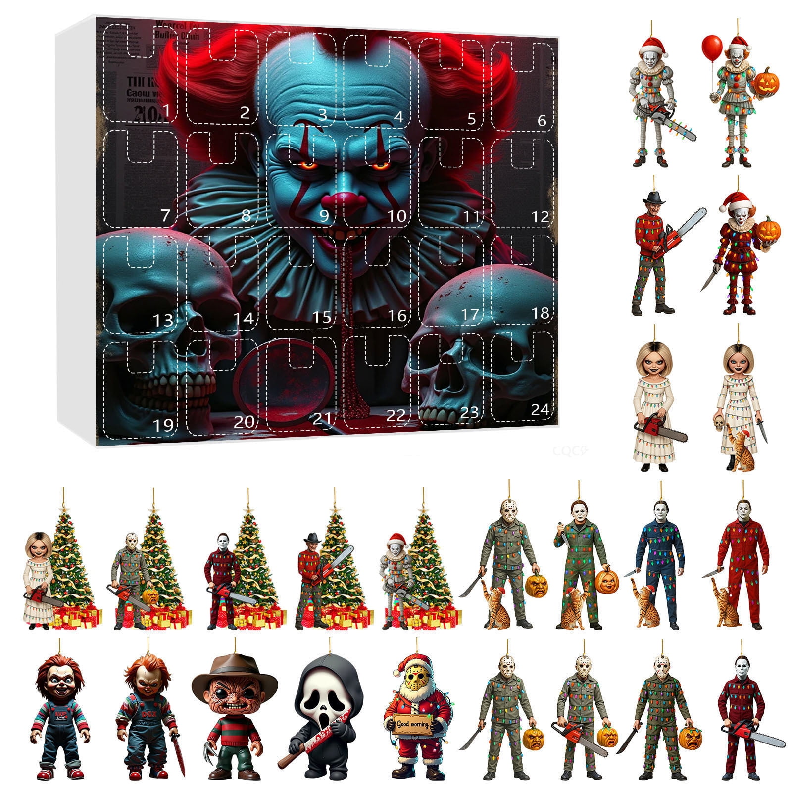 Click here for Linmoua Christmas Advent Calendar 2025 Horror Adve... prices