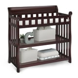 Delta Children Eclipse Changing Table with Pad, Espresso Cherry ...