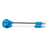 Grote Stop Tail Turn Three-Wire Plug-In Pigtail For Male Pin Lights, 6 ...