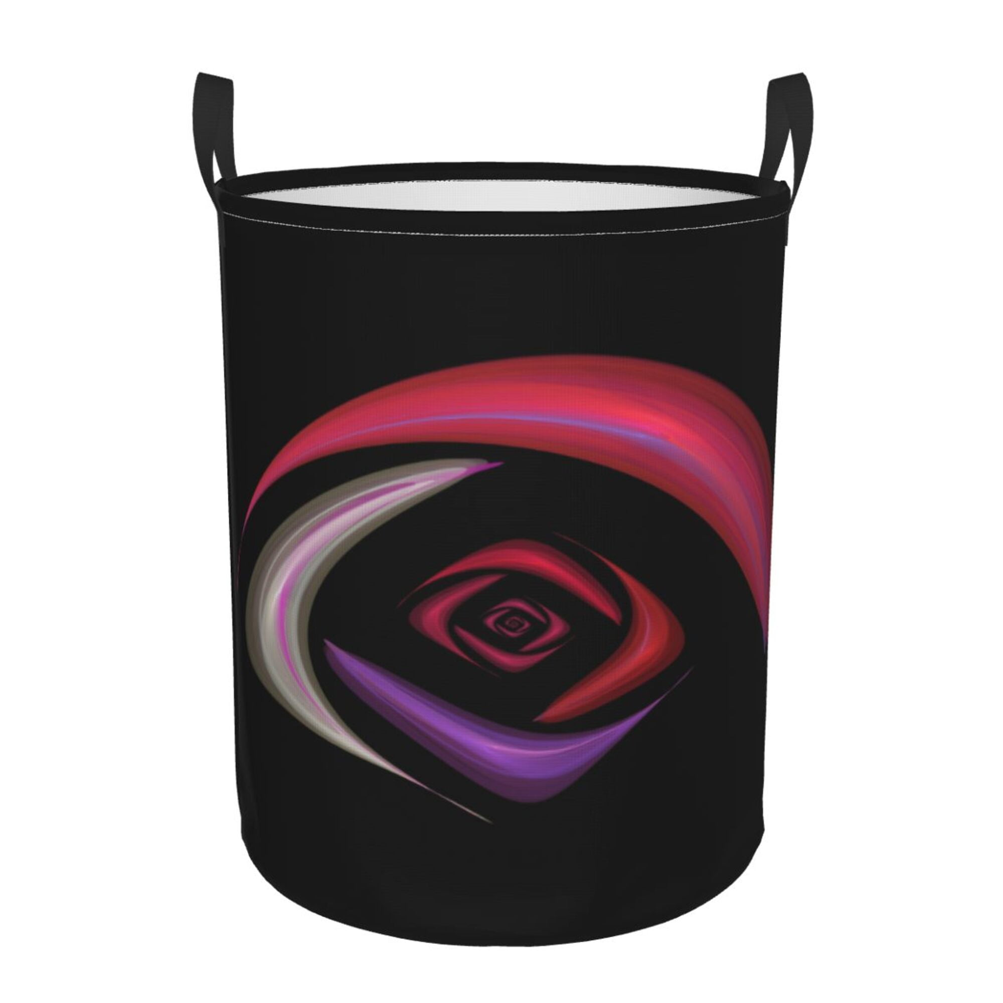DouZhe Waterproof Collapsible Large Laundry Baskets, Fractal Flame Eye ...